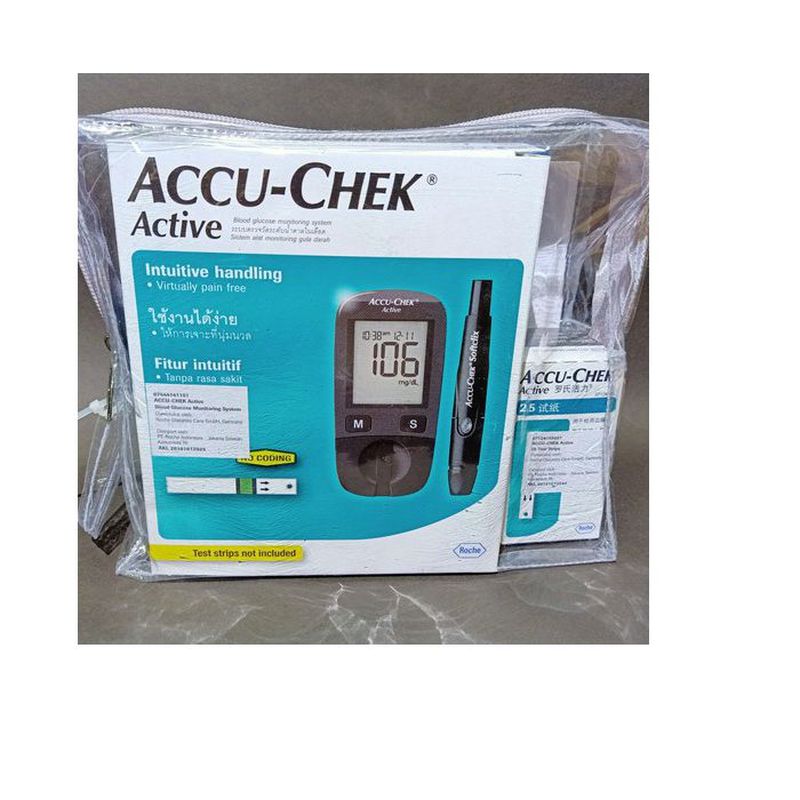 Alat Accu Chek Active+Strip 25 pcs