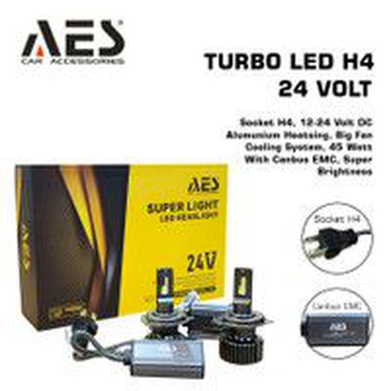 LAMPU LED H4 TURBO