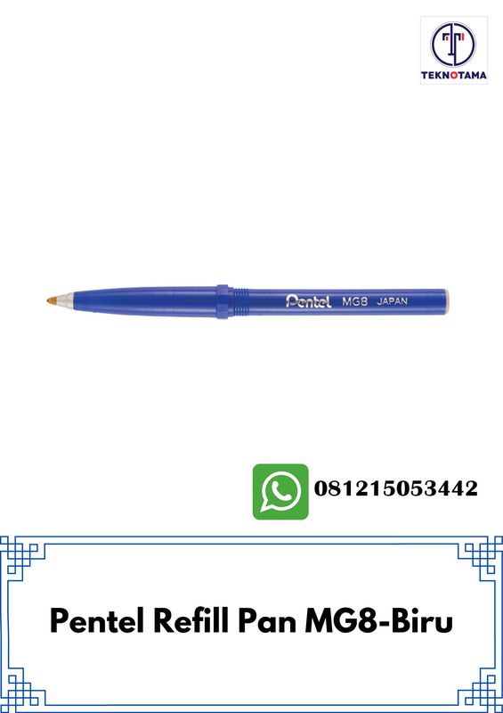 Pentel Refill MG8 - Biru