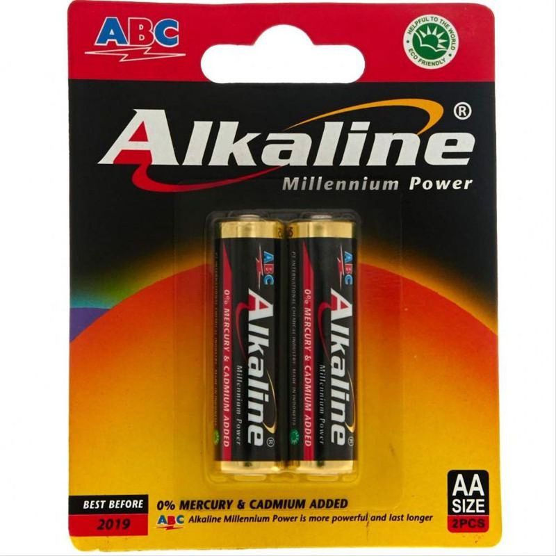 BATERAI (LR06) AA ALKALINE ABC
