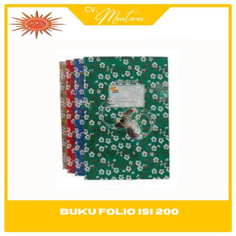 BUKU FOLIO ISI 200 VISION