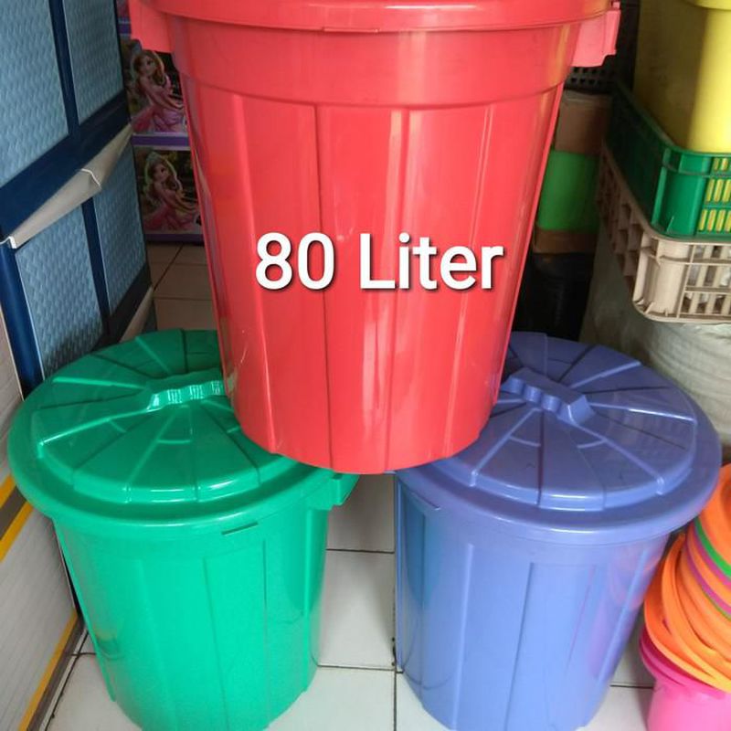 Ember Plastik Besar Bahan Plastik Kap. 80 Liter