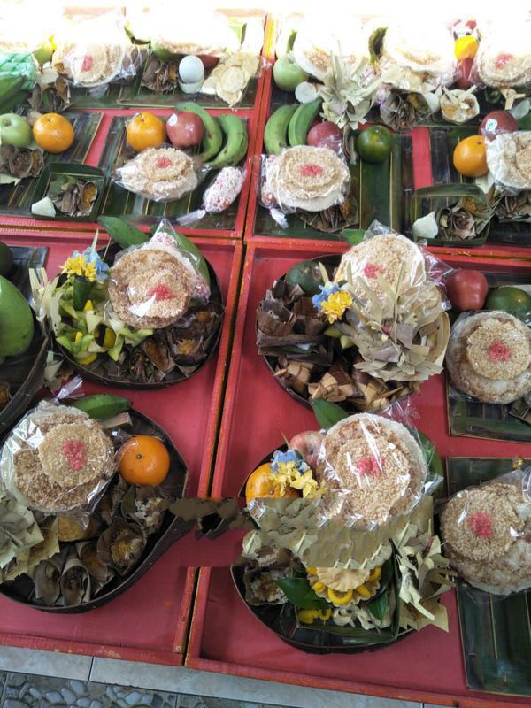 Batekan Tumpeng Lima Biasa/ Paket