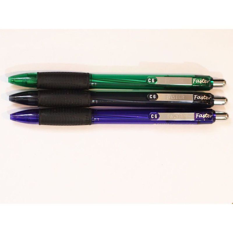 Ballpoint Faster C6 - Hitam