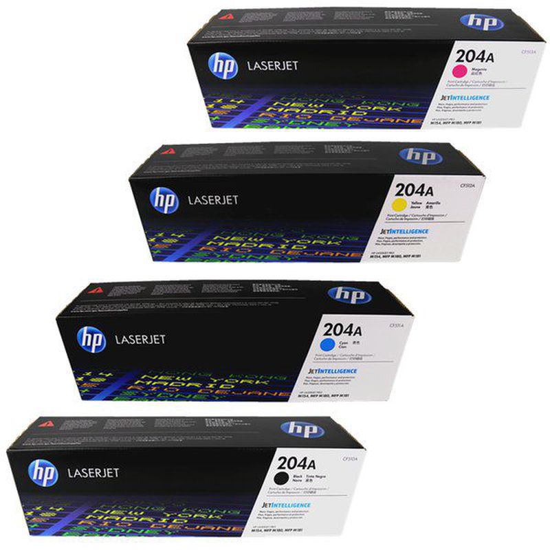 Toner Cartridge Hp 204A CMYK Original Laser Jet - YELLOW