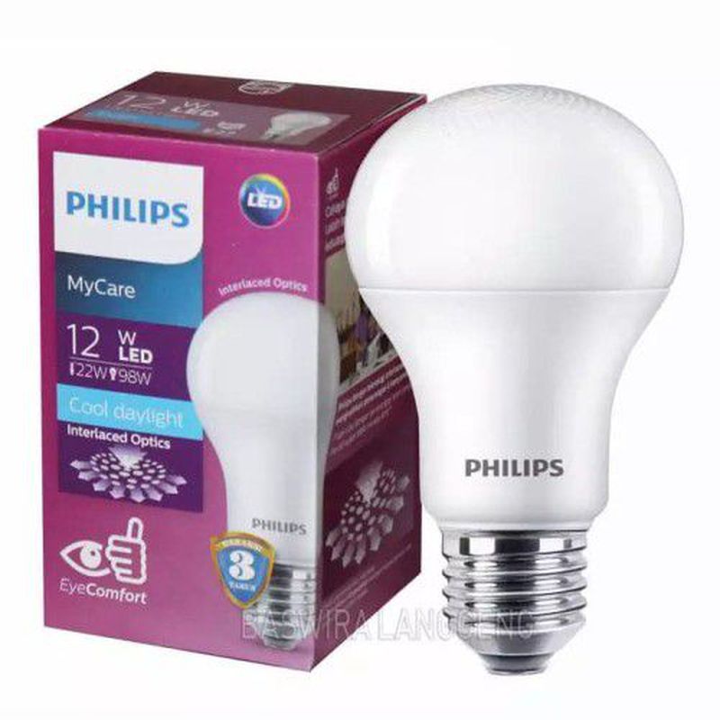 Lampu LED philips 12 watt