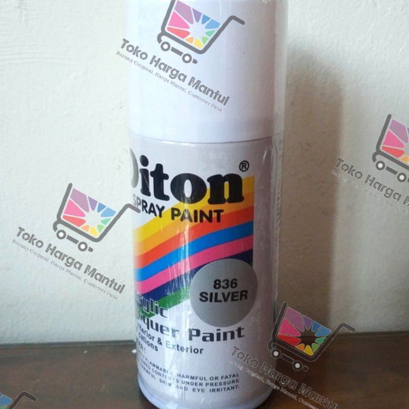 Cat Semprot DITON Warna Silver