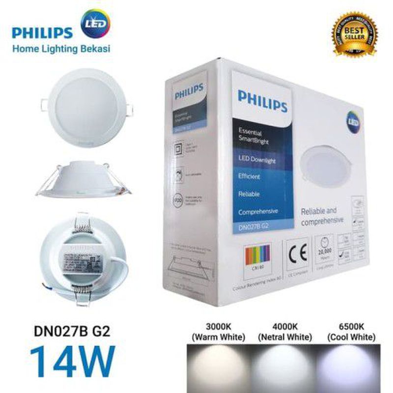 Lampu LED Downlight Philips 14 watt