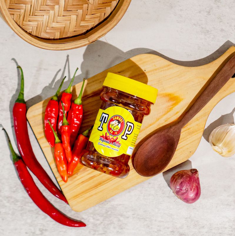 Sambal TOP Bu JE khas Solo - Teri