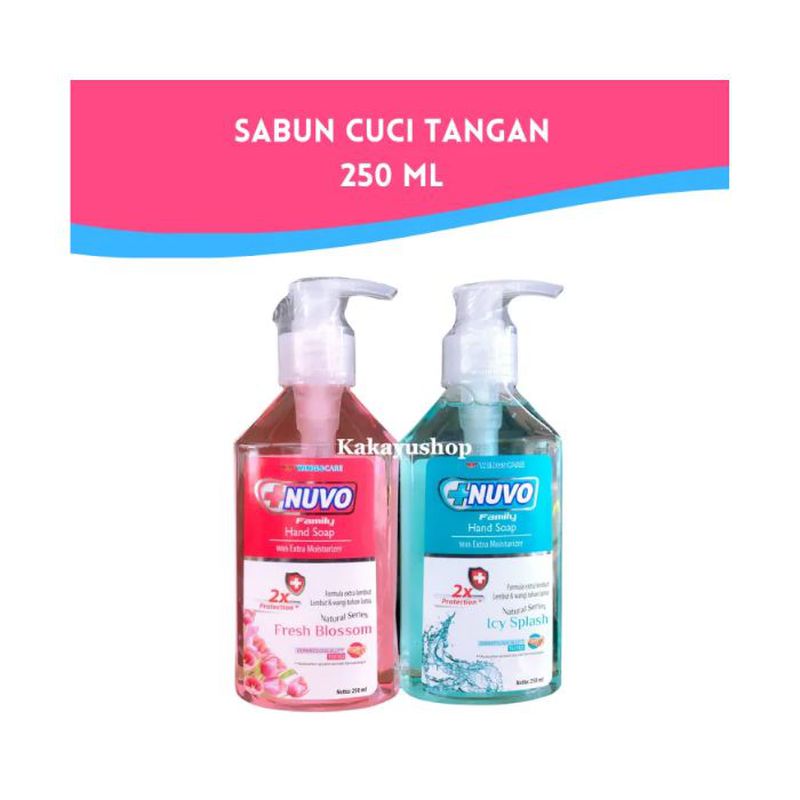 NUVO Family Handsoap Pump 250 ML - Sabun Cuci Tangan