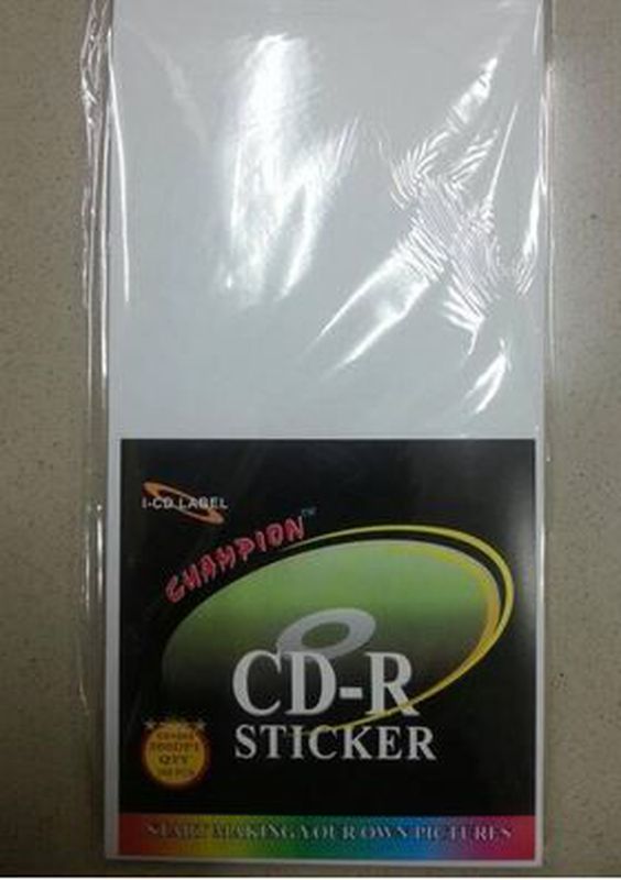 Label Sticker DVD/ CD