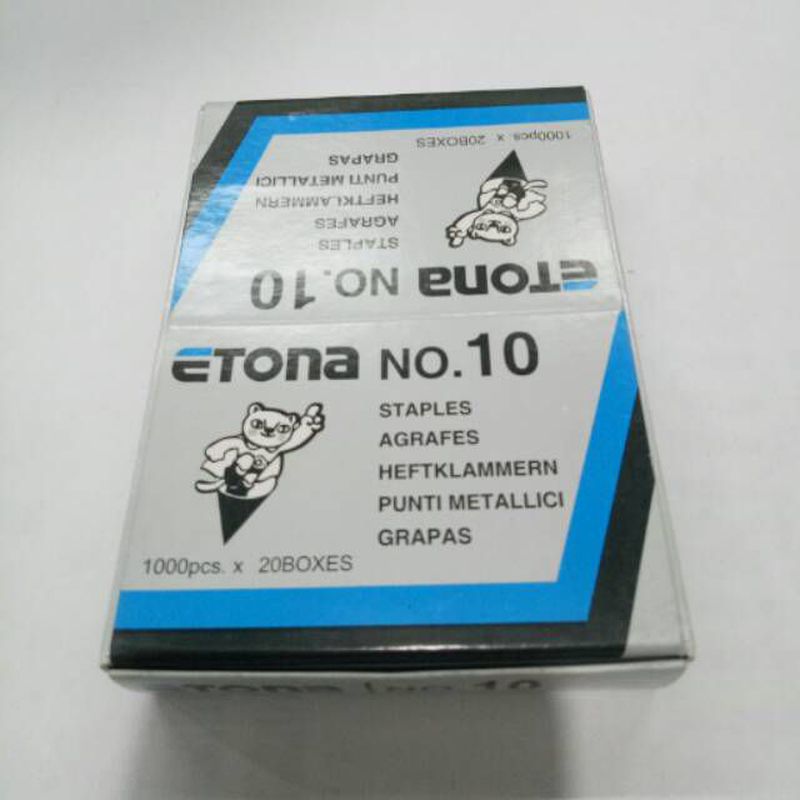 STAPLES (ISI STAPLER/HEKTER) NO. 10 MERK ETONA