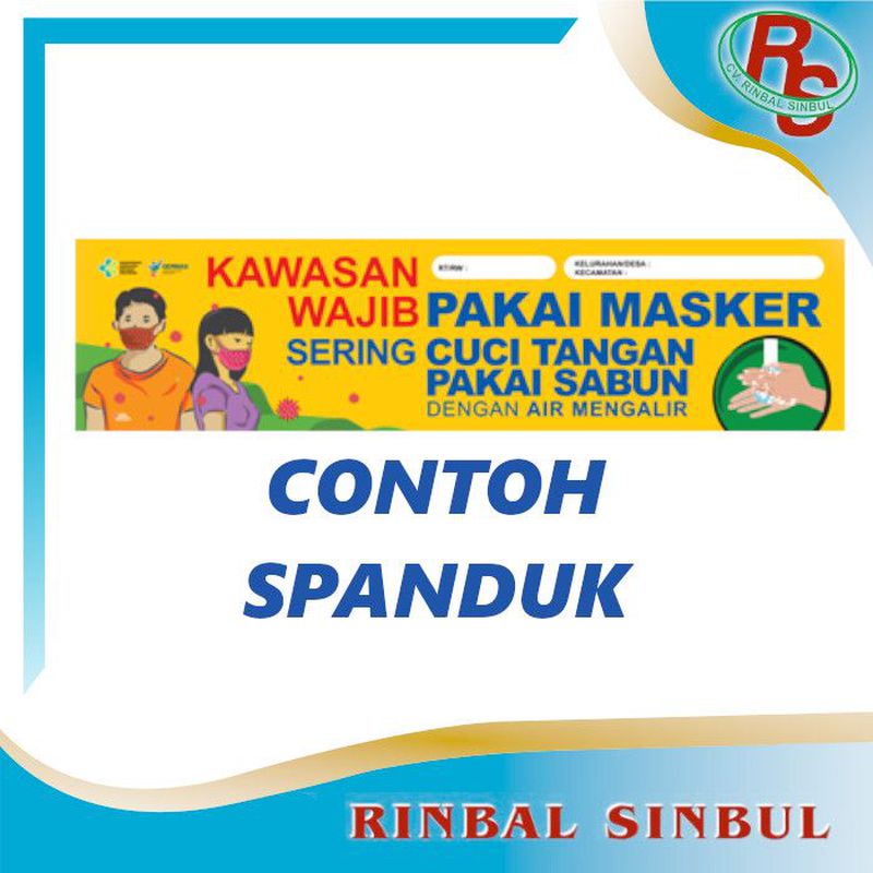 Spanduk Full Colour - 3X2 M