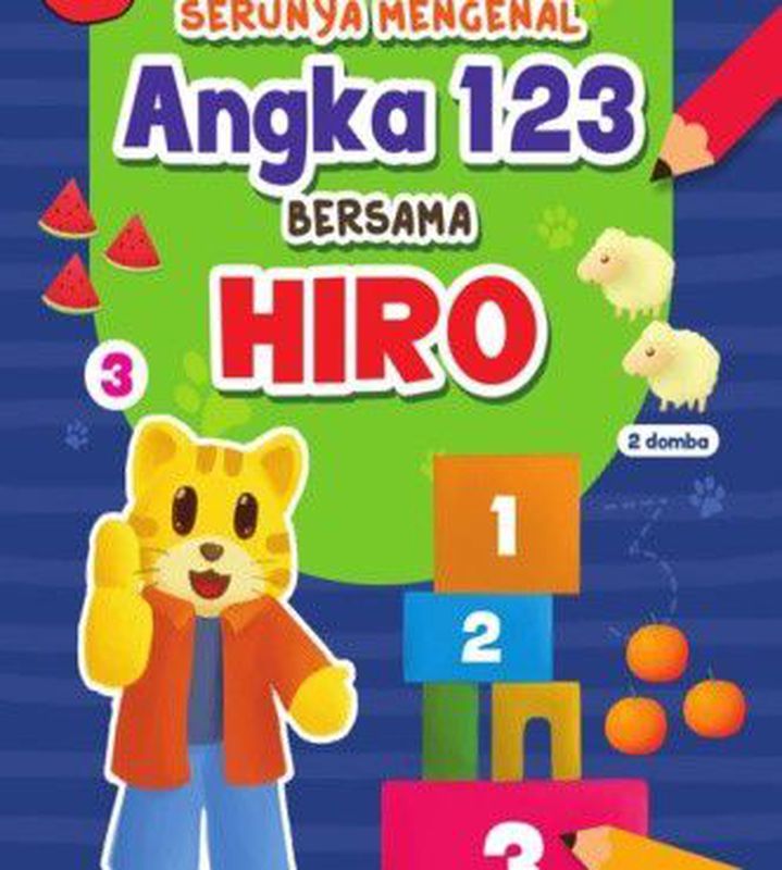 Serunya mengenal Angka 123 Bersama Hiro