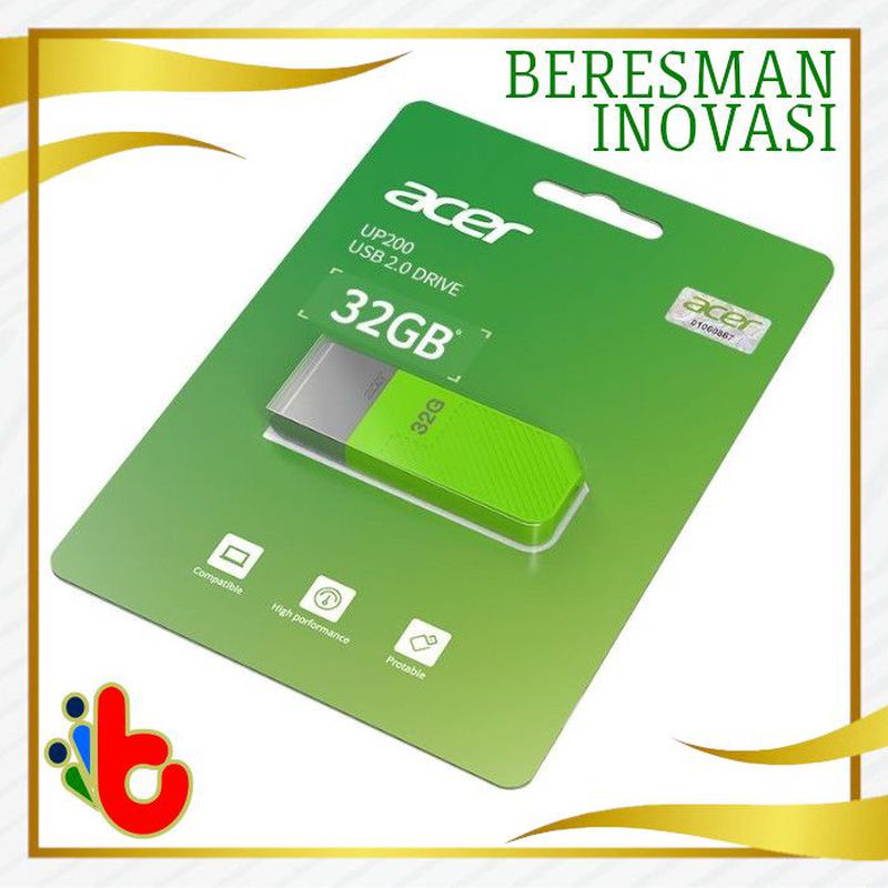 Acer Flashdisk UP200 32Gb - Putih