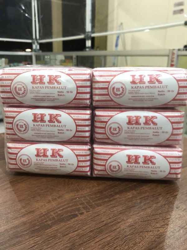 kapas pembalut 50 gr