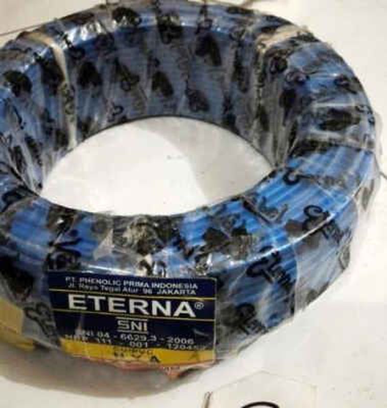 Kabel Eterna Serabut NYYHYO 2x1,5-50m (Per Roll)