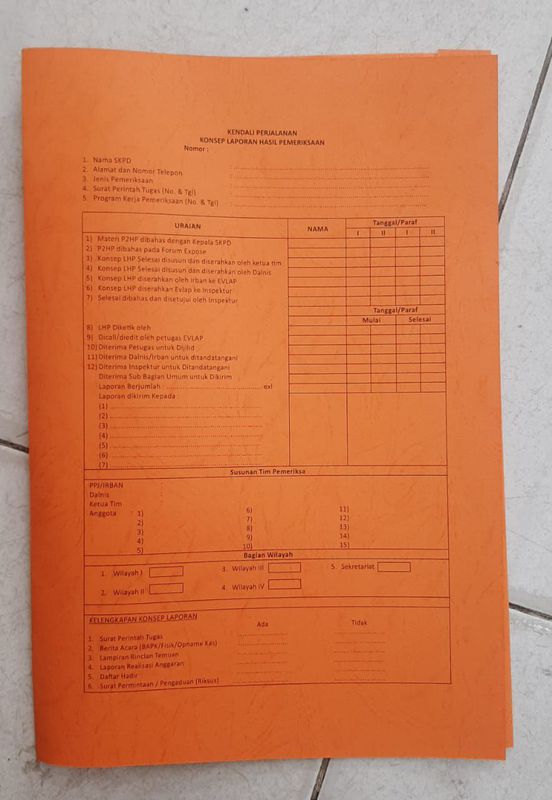 Map Surat Dinas