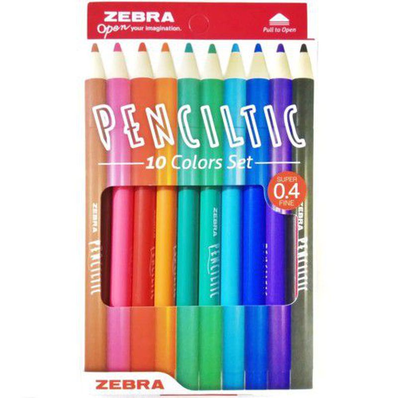 Ballpoint warna Pencitic Fineliner 0,4 mm Zebra