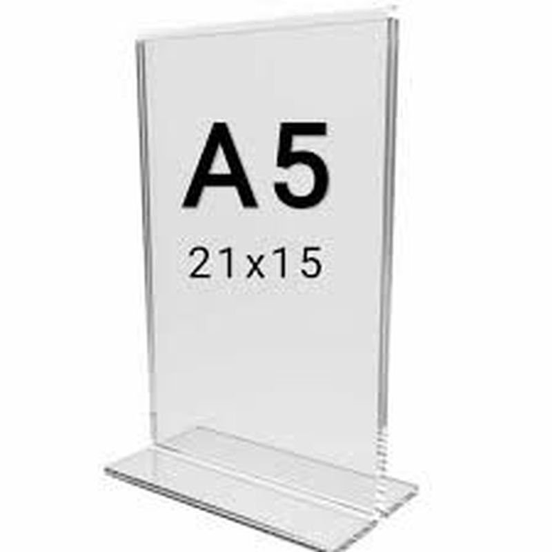Akrilik A5 display