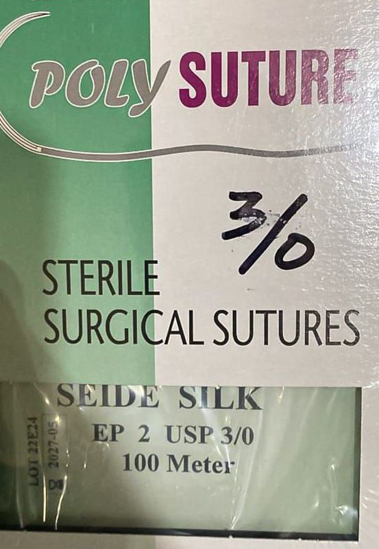 Silk Black 3/0 / Poly Suture