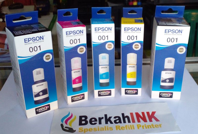 Tinta Epson 001 - Biru