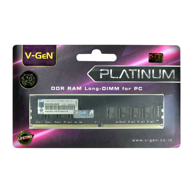Ram V-Gen 16gb DDR