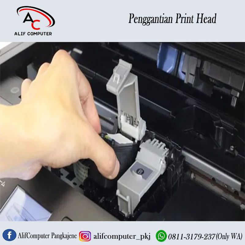 Penggantian Catridge (Service Print)