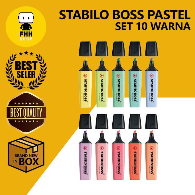 Stabilo / pulpen penanda warna