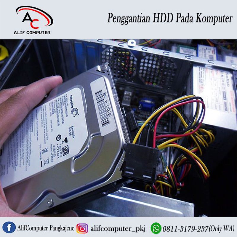Penggantian Harddisk (Service Komputer)