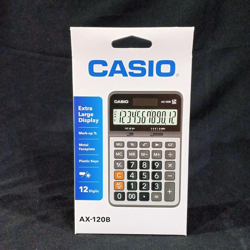 [5003837] KALKULATOR AX-120B CASIO