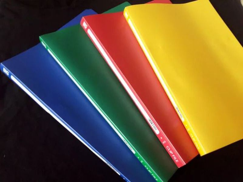 SIKA MAP CLIP FILE MIX WARNA - Merah