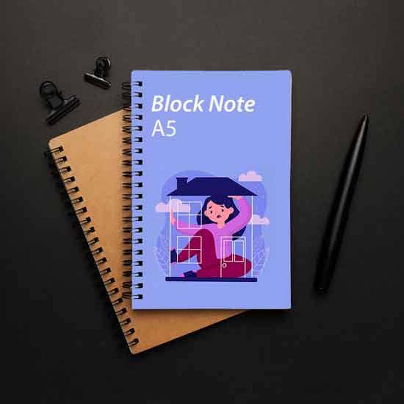 Blocknote buku sosialisasi custom