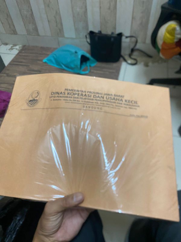 Amplop map folio dinas