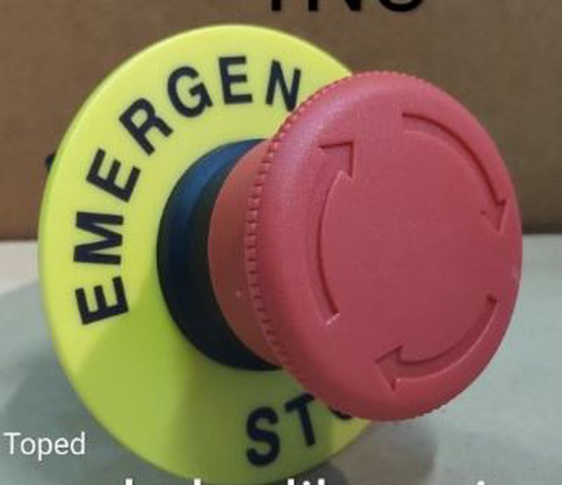 Tombol Emergency Stop