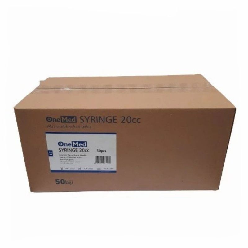 Disposable Syringe 20 ml Cc ONEMED