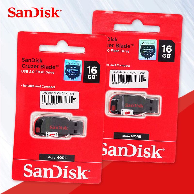 Flashdisk Sandisk Cruzer Blade 16 GB