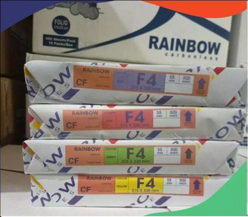 Kertas NCR Warna Rainbow