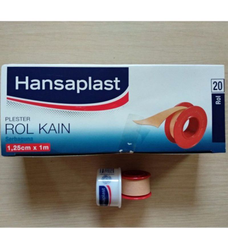 Plester Roll Kain 1.25cm x 1m Hansaplast