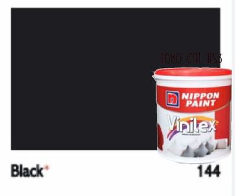 Cat Dinding Hitam 5kg