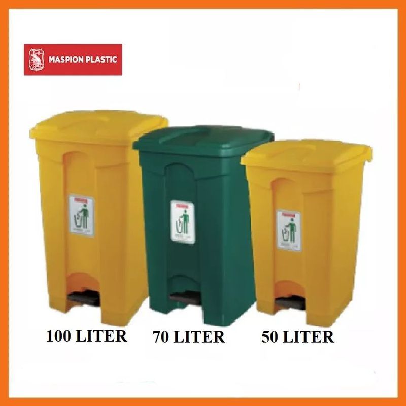 Tempat Sampah Injak Merk Maspion 50 liter