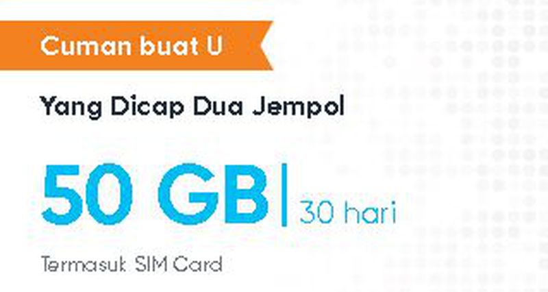 Paket Kuota Telkomsel 50GB