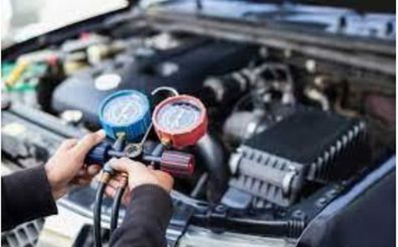 Paket lengkap isi Freon AC mobil alat manifold double