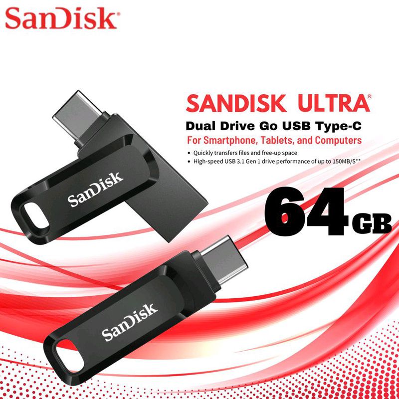 USB Flashdisk Sandisk 64 gb