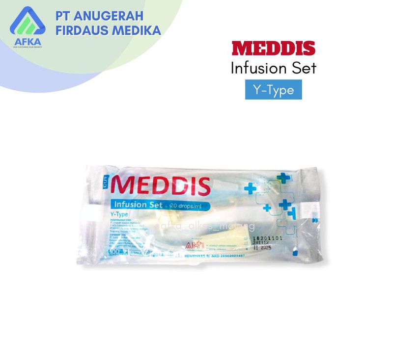 Meddis Infusion Set Y-Type - Luer Lock