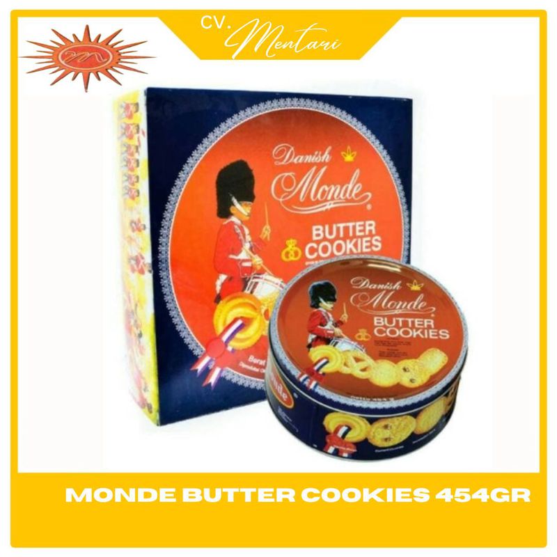 MONDE BUTTER COOKIES 454 G