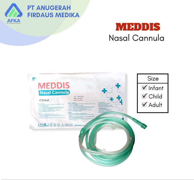 Meddis Nasal Cannula - Adult