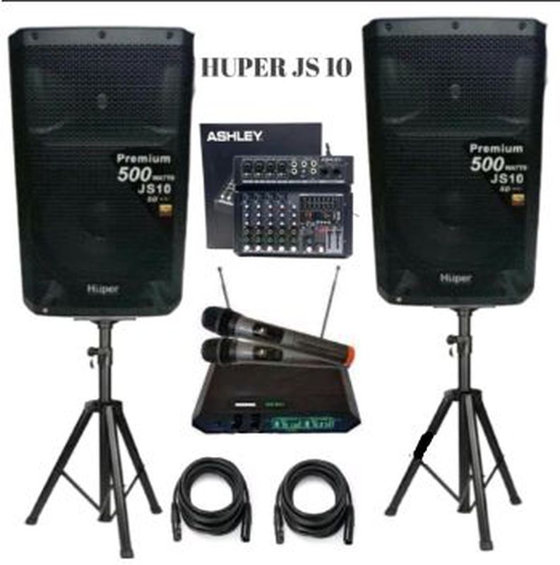 HUPER SPEAKER AKTIF JS 10 - 15 INCH ORIGINAL SPEAKER AKTIF HUPER JS10 ...