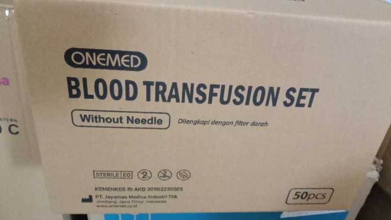 Infus set darah onemed