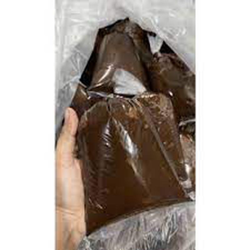 glaze donut rasa coklat